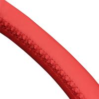 China Hand Stitching Red Leather Steering Wheel Cover for Lexus IS250 IS250C IS300 IS350 2005 2006 2007 2008 2009 2010 for sale