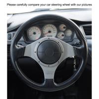 China Hand Sewing Artificial Leather Steering Wheel Cover for Mitsubishi Lancer Evolution EVO 7 8 9 MR M 2003 2004 2005 2006 2007 for sale