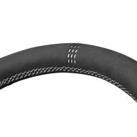 China For Ford Focus Bronco Sport Escape Customized Hand Sewing Steering Wheel Cover for sale