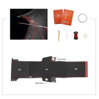 China Hand Stitching Black Soft Suede Steering Wheel Cover for Mitsubishi Lancer Evolution EVO 7 8 9 MR M 2003 2004 2005 2006 2007 for sale