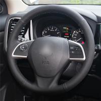 China Steering Wheel Cover for Mitsubishi Outlander 2013 2014 Mirage 2014 ASX L200 2015 2016 for sale