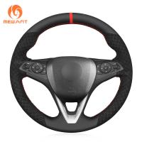 China MEWANT New Design Stitch Steering Wheel Cover For Opel Astra K Corsa E Crossland X Insignia B Country Tourer KARL Zafira C for sale