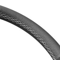 China Custom Hand Stitching Suede Leather Steering Wheel Cover for Toyota RAV4 Corolla Celica MR2 1998 1999 2000 2001 2002 2003 2004 for sale