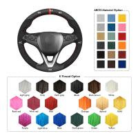 China MEWANT New Design Stitch Steering Wheel Cover For Opel Astra K Corsa E Crossland X Insignia B Country Tourer KARL Zafira C for sale