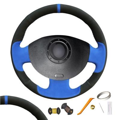 China For Renault Scenic 2 for Renault Kangoo for Renault Scenic 2 Custom Steering Wheel Cover Essential Car Interior Accessories for sale