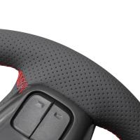 China Hand Sewing DIY Artificial Leather Steering Wheel Cover For Chevrolet Silverado 1500 2500 3500 Blazer Suburban Tahoe 2019-2023 for sale