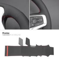 China Hand Sewing DIY Artificial Leather Steering Wheel Cover For Chevrolet Silverado 1500 2500 3500 Blazer Suburban Tahoe 2019-2023 for sale