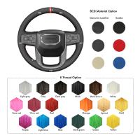 China Artificial Leather Steering Wheel Cover for GMC Sierra 1500 Limited Yukon XL 2019 2020 2021 2022 for sale