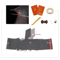 China Hand Stitching Soft Suede Steering Wheel Cover for Chevrolet Corvette C8 2020 2021 2022 2023 for sale