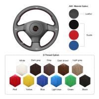 China Hand Stitched Artificial Leather Steering Wheel Cover for Subaru Impreza WRX STI II 2005-2007 for sale