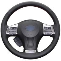 China High Quality Steering Wheel Cover Black for Subaru Forester 2013-2015 for Subaru Legacy 2013-2014 for sale