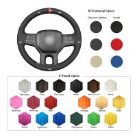 China Best Selling Suede Auto Accessories Car Steering Wheel Cover for Girls Free Samples for Dodge RAM 1500 2012-2018 for sale