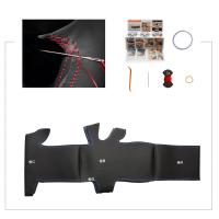 China PU Leather Hand Sewing Black DIY Steering Wheel Cover For Subaru Forester Impreza Legacy 2008 2009 2010 2011 2012 Exiga 2 for sale