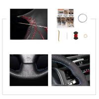 China For Toyota RAV4 for Toyota Celica for Toyota Corolla Provide the Hand Sewing Steering wheel covers for sale