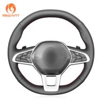 China Custom Hand Sewing Artificial Leather Steering Wheel Cover for Renault Clio 5 V Zoe Captur 2019 2020 for sale