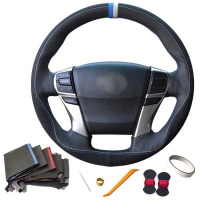 China Provide High Quality Steering Wheel Covers Car Interior Accessories For Toyota Reiz Mark X 2009 2010 2011 2012 2016 2014 2015 for sale