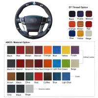 China Provide High Quality Steering Wheel Covers Car Interior Accessories For Toyota Reiz Mark X 2009 2010 2011 2012 2016 2014 2015 for sale