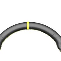 China Hand Stitching Artificial Leather Steering Wheel Cover for Renault Megane 3 Coupe RS 2010 2011 2012 2013 2014 2015 2016 for sale