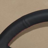 China Accessories Hand Sewing Artificial Leather Steering Wheel Cover for Renault Duster Dacia Duster 2011 2012 2013 2014 2015 for sale