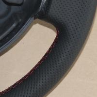 China Accessories Hand Sewing Artificial Leather Steering Wheel Cover for Renault Duster Dacia Duster 2011 2012 2013 2014 2015 for sale