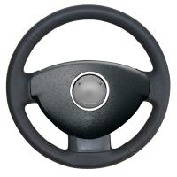 China Accessories Hand Sewing Artificial Leather Steering Wheel Cover for Renault Duster Dacia Duster 2011 2012 2013 2014 2015 for sale
