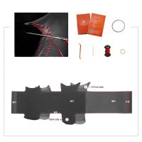 China Hand Stitching Black PU Leather Suede Steering Wheel Cover for Chevrolet Epica 2006 2007 2008 2009 2010 2011 for sale