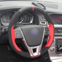 China MEWANT Factory Price Car Interior Fashion Steering Wheel Cover Accessories High Quality For Volvo S60 / V40 / V60 / V70 / XC60 for sale