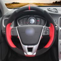 China MEWANT Factory Price Car Interior Fashion Steering Wheel Cover Accessories High Quality For Volvo S60 / V40 / V60 / V70 / XC60 for sale