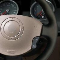 China Wholesale Hand Sewing Artificial Leather Steering Wheel Cover for Renault Megane 2 2003-2008 Kangoo 2008-2012 Scenic 2 2003-2009 for sale