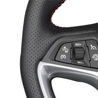 China MEWANT For Opel Astra Opc The New Original Leather Steering Wheel Cover Four Seasons Universal Suede Steering Wheel Wrap for sale