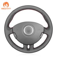 China Hand Stitching Artificial Leather Steering Wheel Cover for Renault Clio 3 Sport 197 2005 2006 2007 2008 2009 2010 2011 2012 2013 for sale