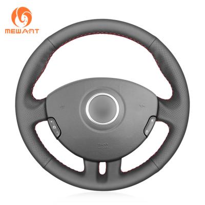 China Hand Stitching Artificial Leather Steering Wheel Cover for Renault Clio 3 Sport 197 2005 2006 2007 2008 2009 2010 2011 2012 2013 for sale