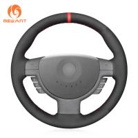 China MEWANT For Opel Corsa C 2000-2006 / Combo C 2001-2011 Car Wholesale Suede Steering Wheel Cover Red Strip Drop Shipping Service for sale