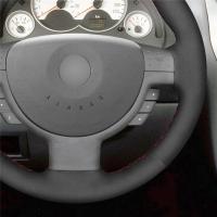China MEWANT For Opel Corsa C 2000-2006 / Combo C 2001-2011 Car Wholesale Suede Steering Wheel Cover Red Strip Drop Shipping Service for sale