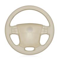 China Leather Suede Steering Wheel Cover for Volvo C70 S40 S60 S80 V40 V50 V60 V70 2014 XC60 XC70 XC90 for sale