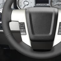 China Hand Stitch Leather Steering Wheel Cover for Ford F-150 2009 2010 2011 2012 2013 2014 for sale