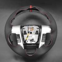 China Hand Stitch Leather Steering Wheel Cover for Ford F-150 2009 2010 2011 2012 2013 2014 for sale