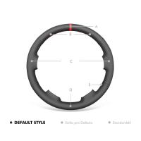 China DIY Car Accessory Hand Sewing Genuine Leather Steering Wheel Cover  For Ford F-150 2009-2014 for sale