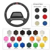 China DIY Customized High Quality Car Auto Interior Accessories Suede Steering Wheel Cover for Land Rover Defender Discovery Range for sale