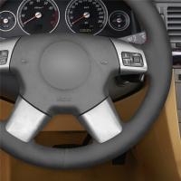 China MEWANT New Fashion Car Interior Accessories For Opel Vectra C 2002-2005 Signum 2003-2005 Suede Steering Wheel Cover Anti Skid for sale
