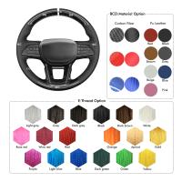 China Hand Sewing Carbon Fiber Steering Wheel Cover For Jeep Grand Cherokee V(WL) 2022-2024 for sale