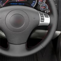 China MEWANT Black Steering Wheel Cover Sport Design Wholesale For Chevrolet Malibu HHR Cobalt For Pontiac G5 G6 Solstice Torrent for sale