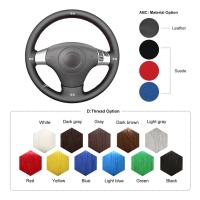 China MEWANT Black Steering Wheel Cover Sport Design Wholesale For Chevrolet Malibu HHR Cobalt For Pontiac G5 G6 Solstice Torrent for sale