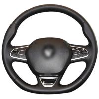 China For Renault Kadjar 2016 2017 for Renault Koleos 2016 2017 Design the High Quality Steering Wheel Cover with Low Price for sale