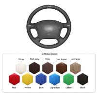China Personalized Black PU Leather Steering Wheel Cover For Toyota Sequoia Sienna Tundra 2003 2004 2005 2006 2007 2008 2009 2010 for sale