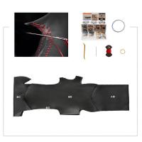 China Customize Artificial Leather Sew Car Steering Wheel Wrap Cover for Citroen Elysee C-Elysee 2014 New Elysee Peugeot 301 2013-2016 for sale