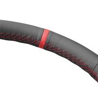 China Hand Stitched Artificial Leather Steering Wheel Cover for Renault Clio 3 for sale