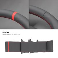 China DIY vegan leather steering wheel cover for Land Rover Discovery Sport L550 2015-2019 for sale