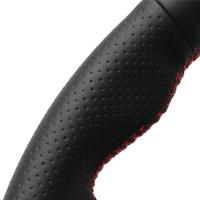 China Accessories Hand Sewing Artificial Leather Steering Wheel Cover for Toyota Camry Avalon 2013 2014 2015 2016 2017 2018 for sale