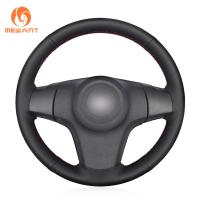 China MEWANT Design Your Car Accessories Hand Stitching Carbon Fiber Steering Wheel Cover For Opel Corsa D For Chevrolet Niva for sale